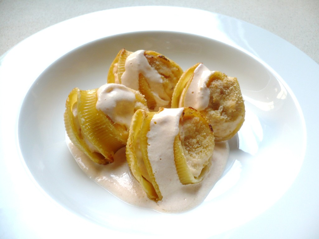 Galets farcits de salmó i ricotta. Quart post nadalenc! - La pasta per ...